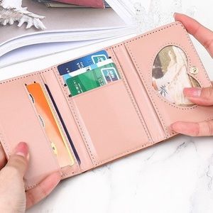 Bags | Wallet For Womentrifold Snap Closure Walletid Credit Card Holder ...